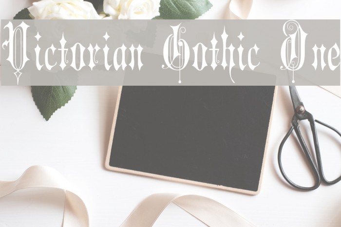 Victorian Gothic One Font - FFonts.net