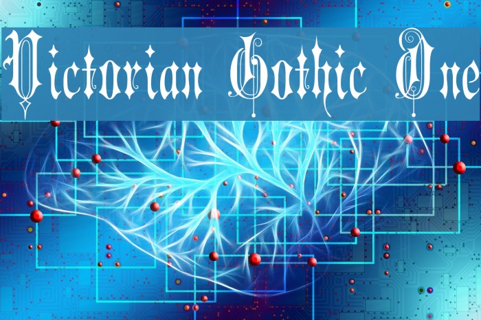 Victorian Gothic One Font - FFonts.net