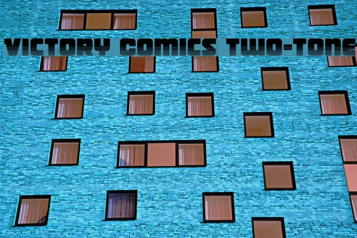 Victory Comics Two-Tone Font - FFonts.net