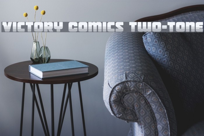 Victory Comics Two-Tone Font - FFonts.net
