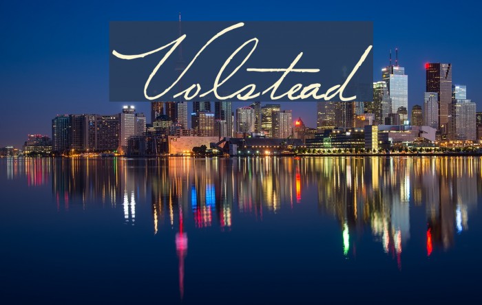 Volstead Font - FFonts.net