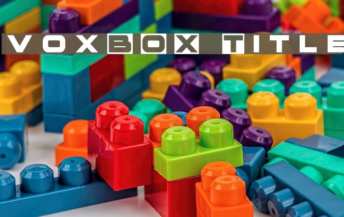 voxBOX Title Font - FFonts.net