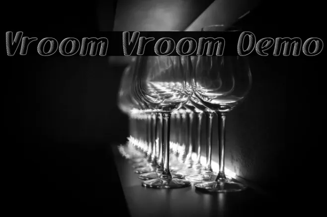 Vroom Vroom Demo Font | Free Download (TTF/OTF) | FFonts.net