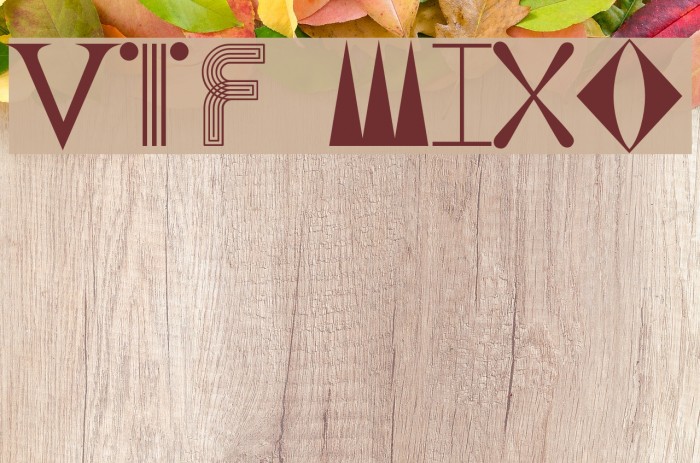 VTF Mixo Font - FFonts.net