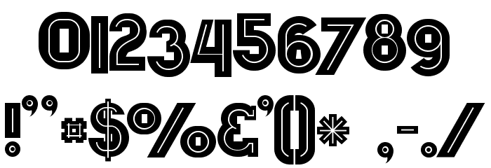 Wagoon Bold Inline Font - FFonts.net
