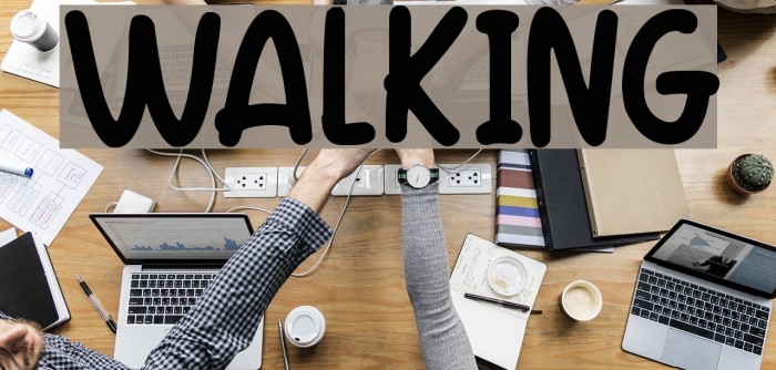 Walking Font - FFonts.net