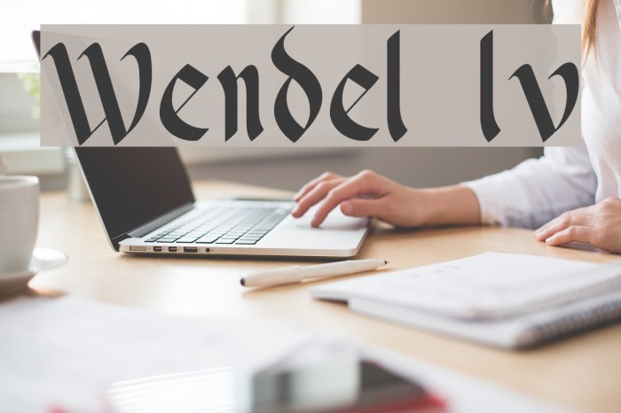 Wendel lv1 Font - FFonts.net