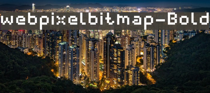 webpixelbitmap-Bold Font - FFonts.net
