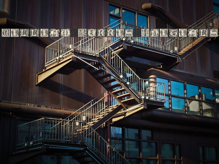 William Morris Initials Font - FFonts.net