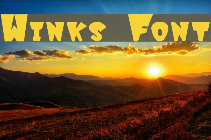 Winks Font - FFonts.net