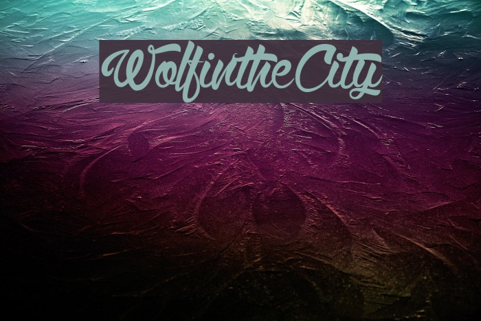 WolfintheCity Font - FFonts.net