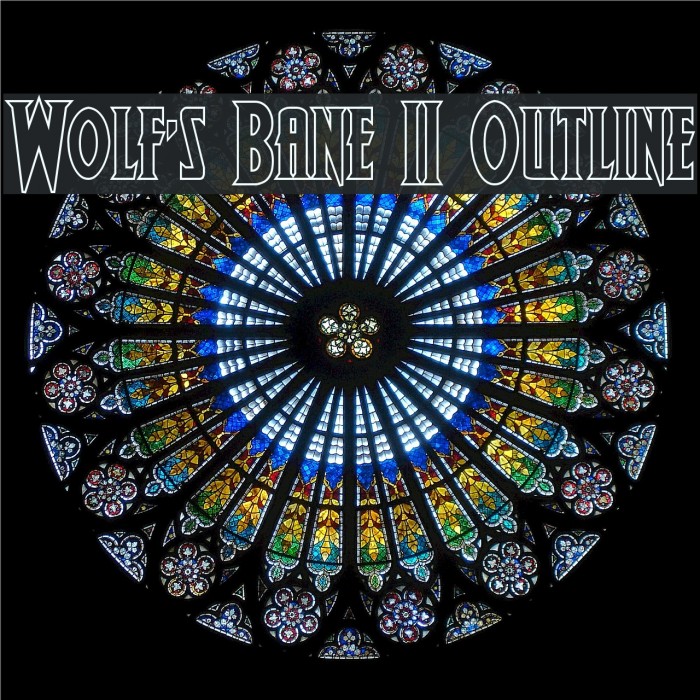 Wolf's Bane II Outline Font - FFonts.net