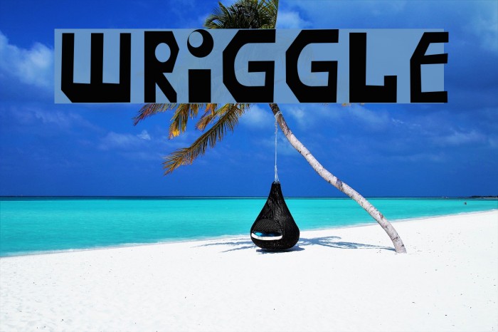 Wriggle Font - FFonts.net