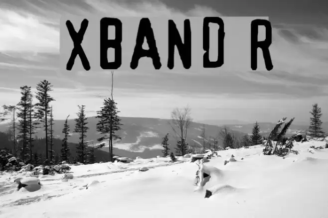 XBAND Rough Font | Free Download (TTF/OTF) | FFonts.net