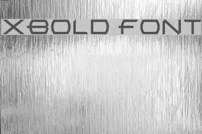 XBold Font | Free Download (TTF/OTF) | FFonts.net