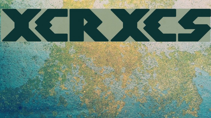 XERXES Font - FFonts.net