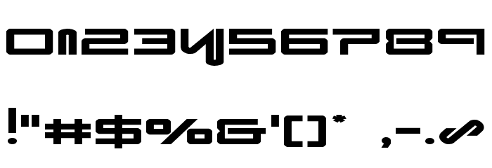 Xephyr Expanded Font - FFonts.net
