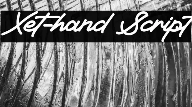 Xet-hand Script Font | Free Download (TTF/OTF) | FFonts.net