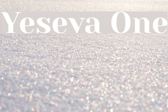 Yeseva One Font - FFonts.net