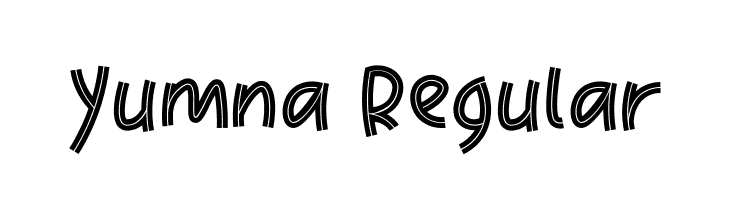 Yumna Regular Font - FFonts.net