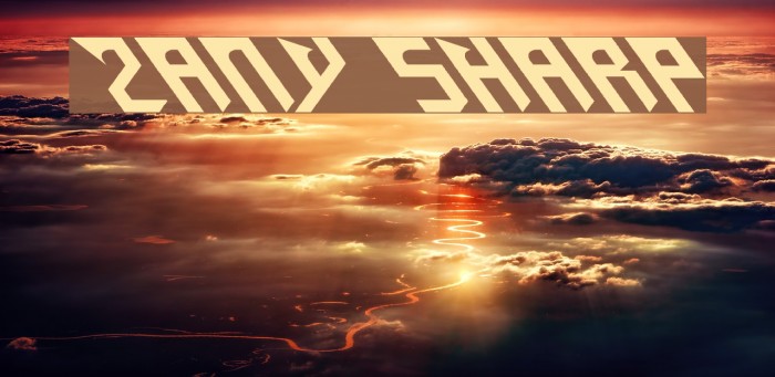 Zany Sharp Font - FFonts.net