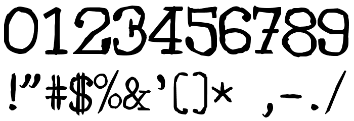 zai Elevator Out Of Order Font - FFonts.net