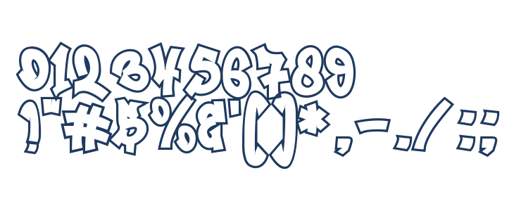 Zero Blast Outline Outline Font | Free Download (TTF/OTF) | FFonts.net