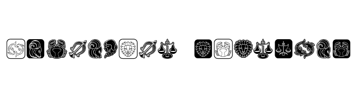 Zodiac Signs Regular Font - FFonts.net Zodiac Signs Regular Font - FFonts.net