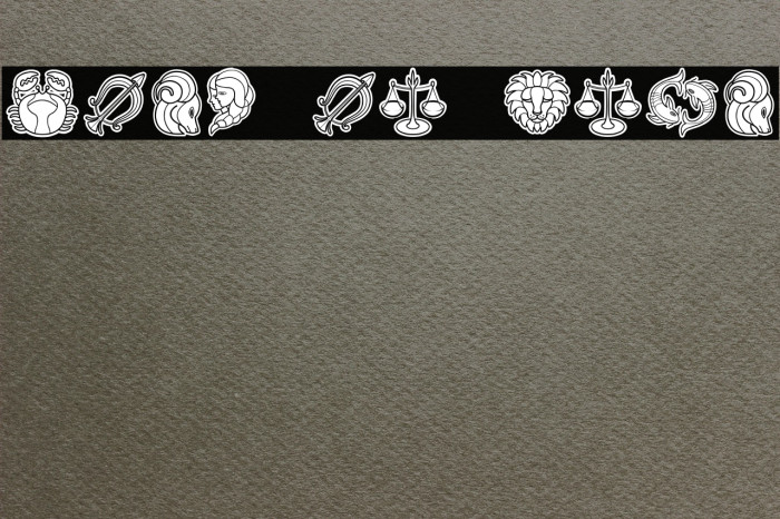 Zodiac Signs Regular Font - FFonts.net Zodiac Signs Regular Font - FFonts.net