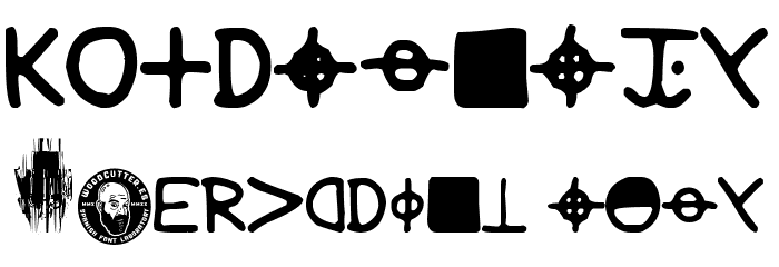 zodiac killer code Font - FFonts.net