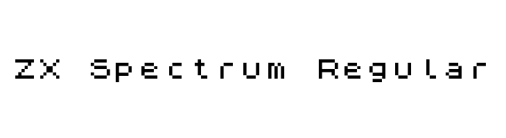 ZX Spectrum Regular Font - FFonts.net ZX Spectrum Regular Font - FFonts.net